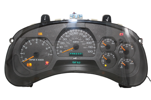 Speedometer Instrument Cluster 03 04 Chevy Trailblazer/EXT 158,763 ...