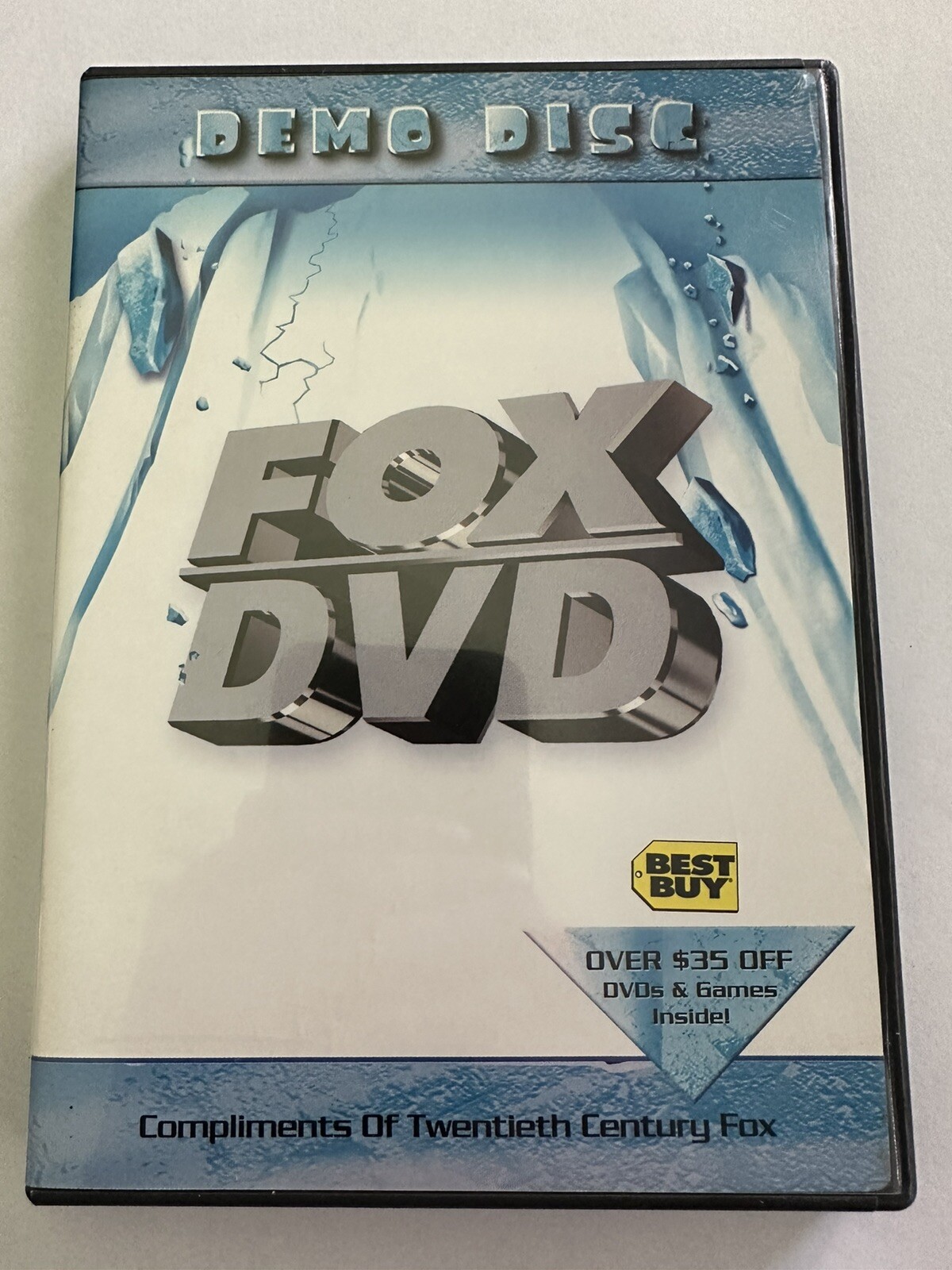 FOX Demo Disc #2 (DVD, 2002) Ice Age, Planet Of The Apes, Moulin Rouge ...