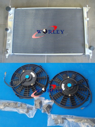 Aluminum Radiator & fans for Ford BA BF Falcon V8 XR8 XR6 TURBO | eBay ...