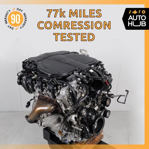 Mercedes W212 E350 C350 GLK350 M276 4Matic Engine Motor Assembly 276. ...