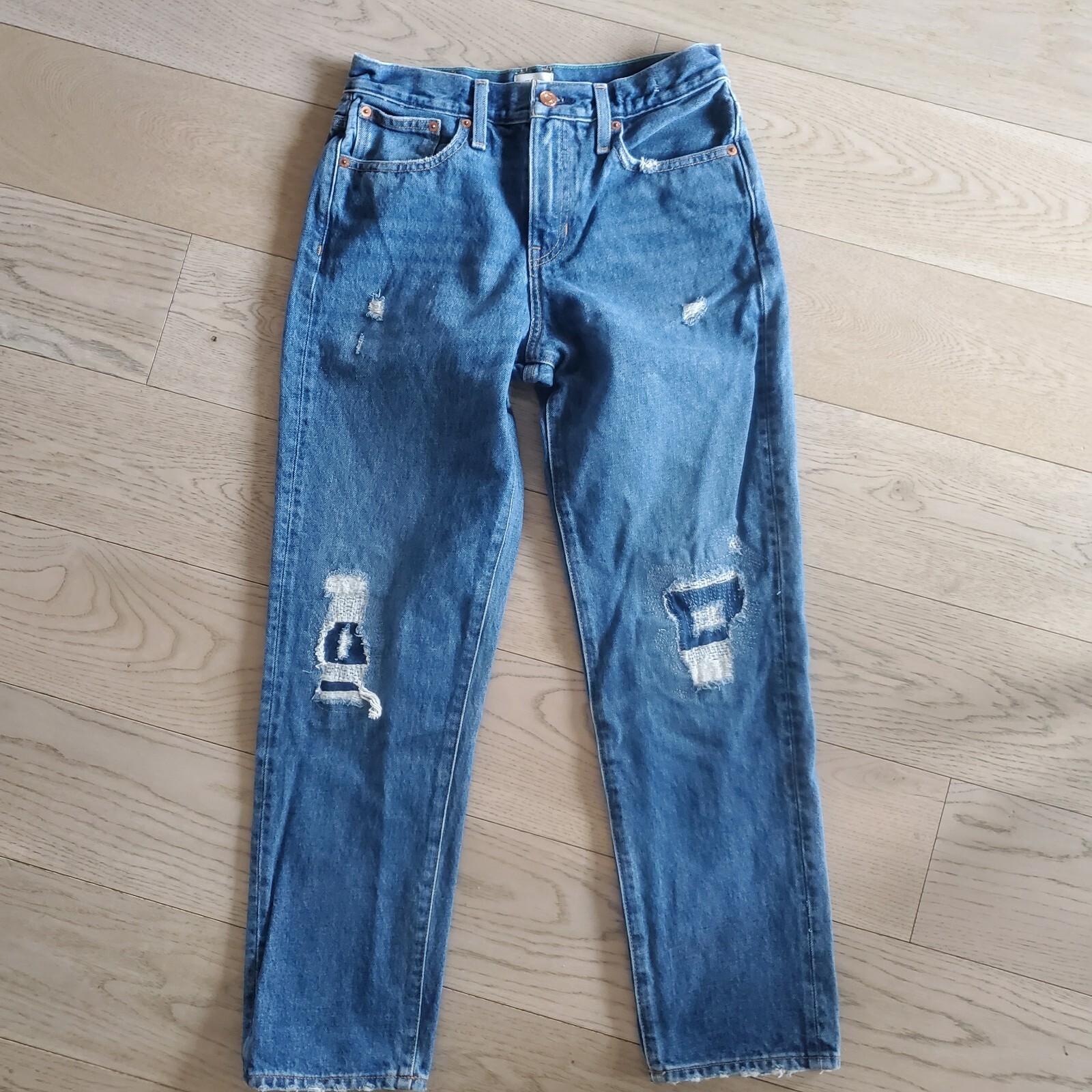 J.Crew Slouchy Boyfriend Jean in Putnam Wash Womens Size 25 Style AV758 ...