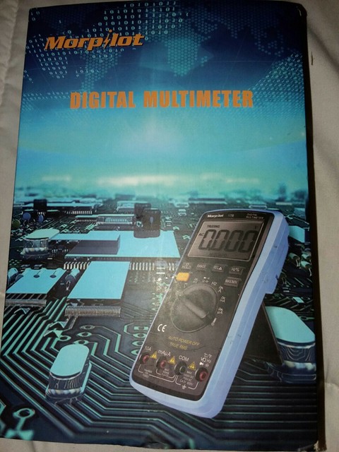 Digital Multimeter Morpilot 17b Auto-ranging 6000 Counts True RMS 50hz ...