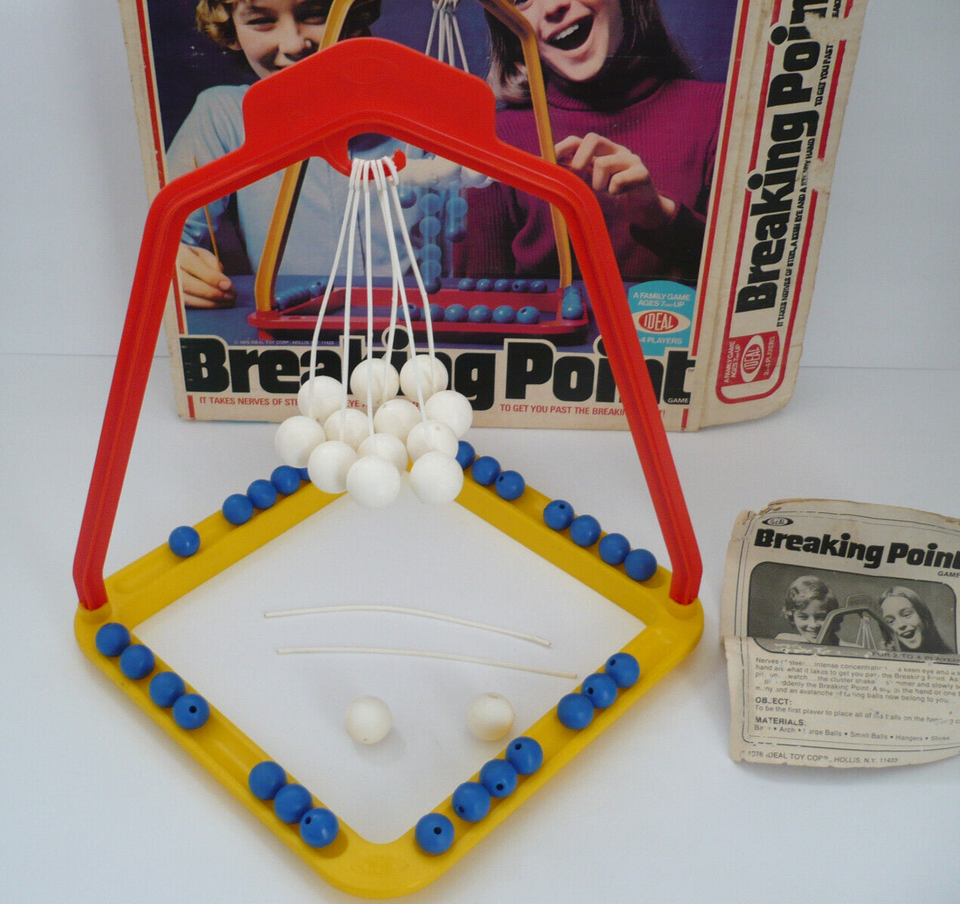 1976 Ideal Toy Corp Breaking Point Game PLEASE READ DESCRIPTION | eBay