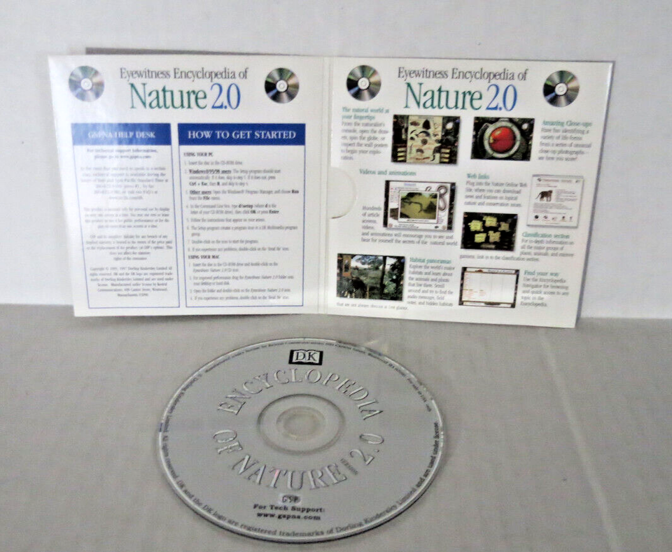 4 vintage CD ROM'S Black & Decker, Nature 2.0, 100,000 clip Art & Card Games | eBay