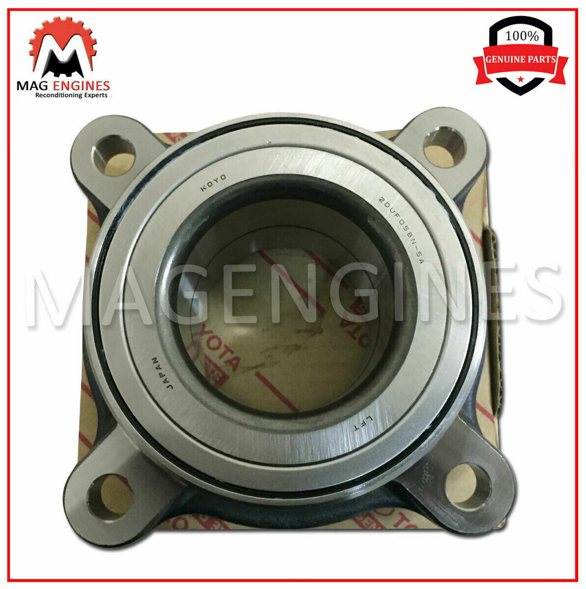 43570-60031 GENUINE OEM BEARING ASSY, FRONT AXLE W/ABS ROTOR, RH/LH ...