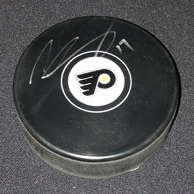 Wayne Simmonds Signed Philadelphia Flyers Logo Hockey Puck All Star NHL ...