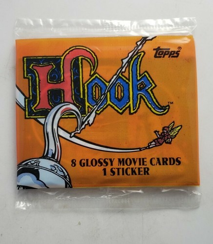 HOOK Movie Trading Cards Topps Pack Glossy Cards sealed | eBay