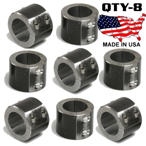 8 Clamp On 4 Bolt Steel DOM Fabrication Clamp 1.5" Roll Bars Cage ...