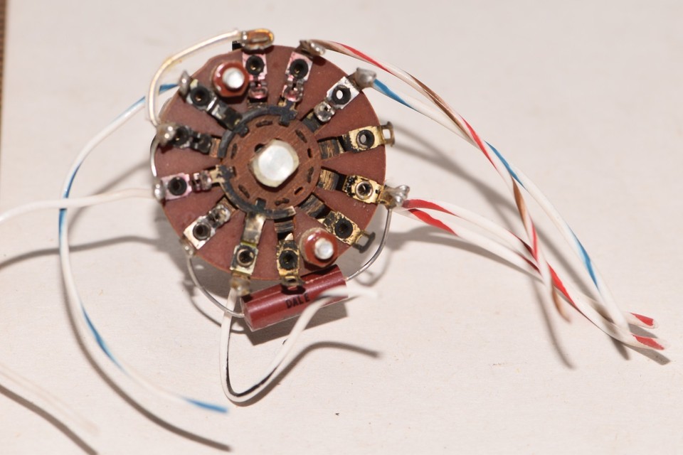 Rotary Switch Selector unidex 249 COLLINS S-LINE 30L-1 LINEAR AMPLIFIER ...