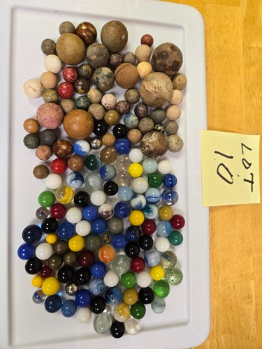 ASSORTED VINTAGE LOT #10 OF OLD MARBLES | eBay