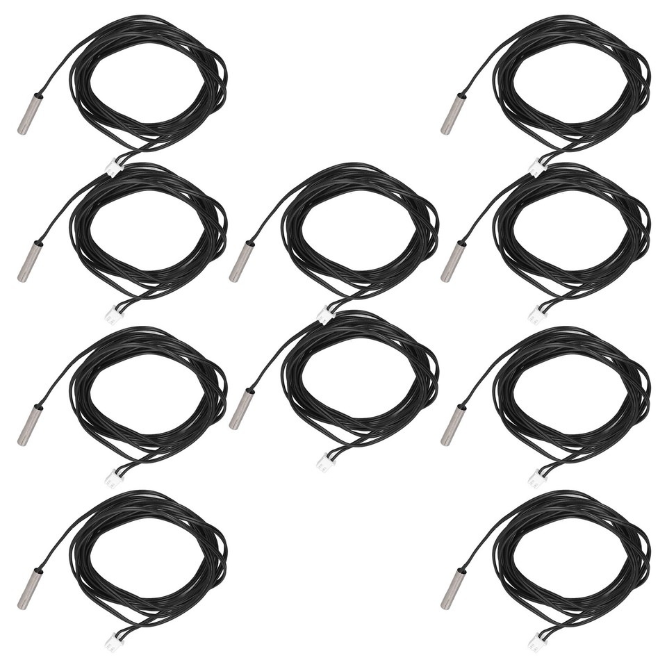 10pcs Thermistor Sensor Temp Probe High Accuracy For Industrial Systems ...