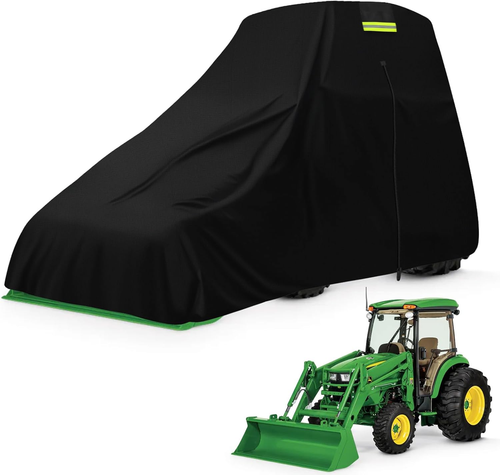 Waterproof Tractors Cover Fit Most Campact Tractor with Cabin and Front ...