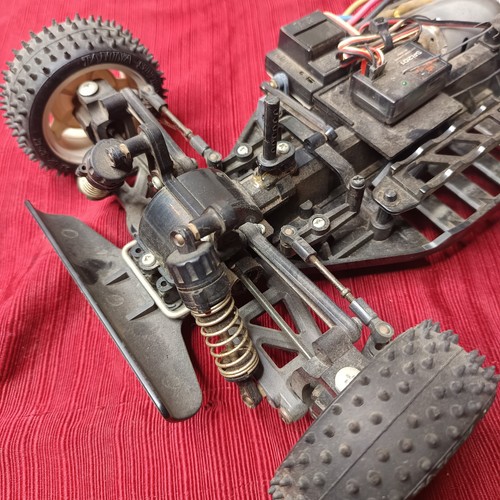 Vintage Tamiya Rising Storm DF-02 Buggy 1/10 READY TO RUN - TESTED RUNS ...