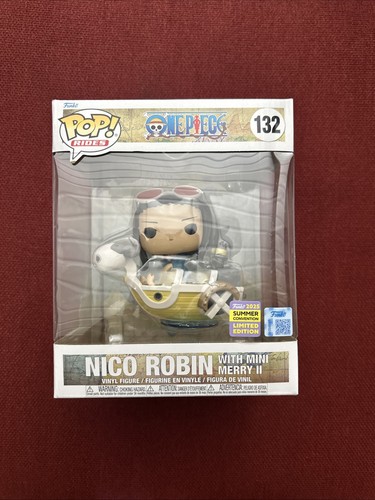 Funko POP! One Piece Nico Robin W/ Mini Merry II SDCC 2025 Official ...