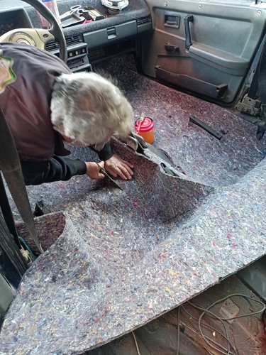 Car restoration Insulation Felt Carpet jute padding 40"x40" Monte Carlo ...