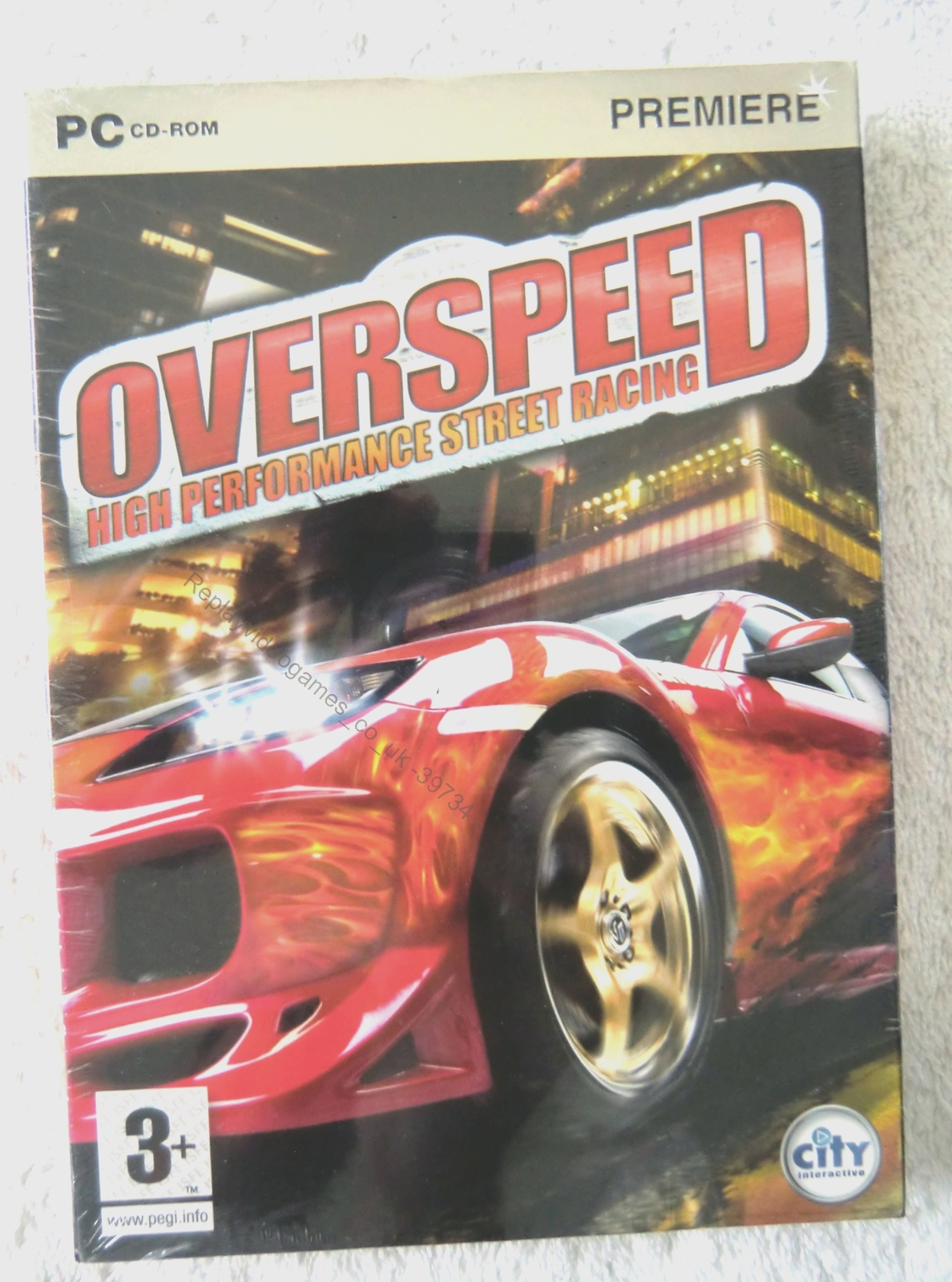 39734 - Overspeed High Performance Street Racing [NEW / SEALED] - PC ...