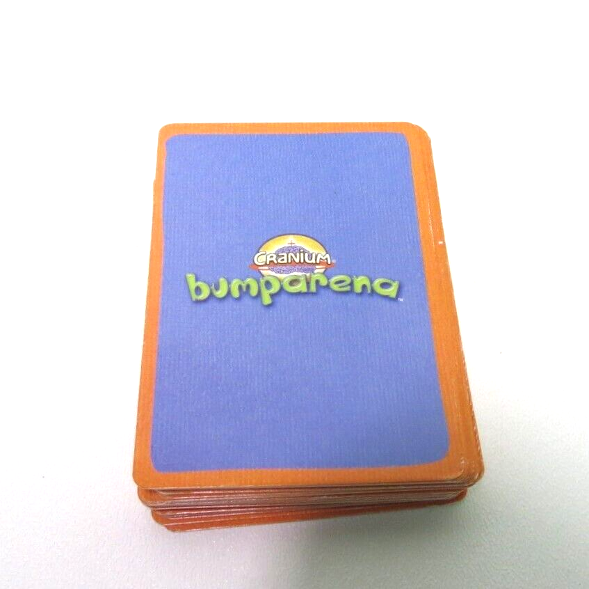 Cranium Bumparena Game Replacement Set of 40 Action Cards | eBay