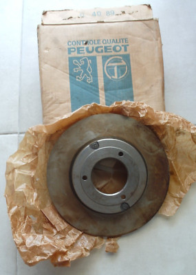 Genuine Peugeot 404 Front Disc Brake Rotor 4246 NOS | eBay