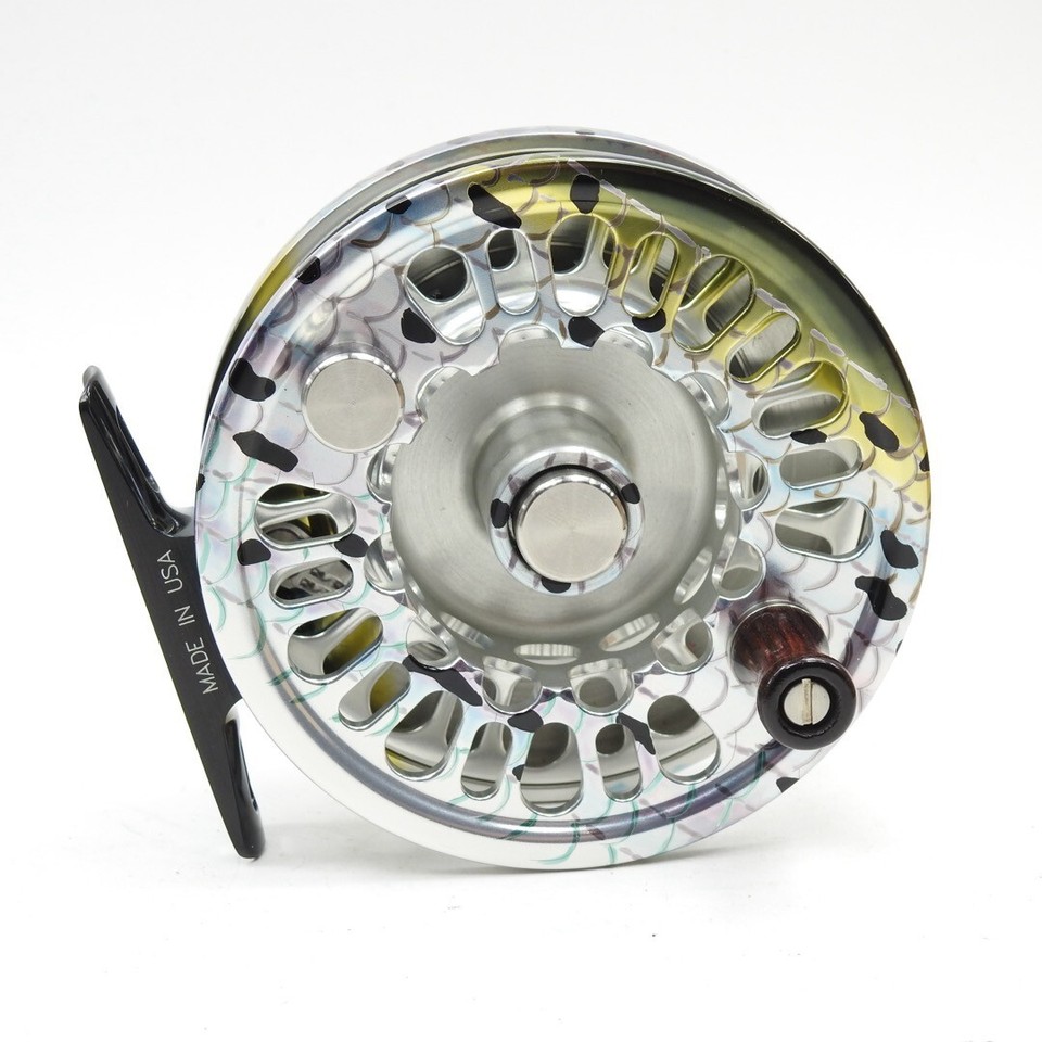 James Prosek "Montana Grayling" Abel Super 4N Fly Reel. W/ Box & Framed ...
