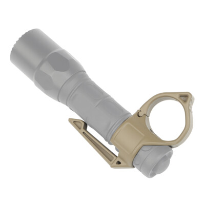 WoSporT Tactical Flashlight Ring Backup 22MM Caliber Surefire ...