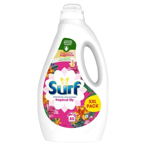 Surf Washing Liquid Tropical Lily & Ylang 80 Washes | eBay