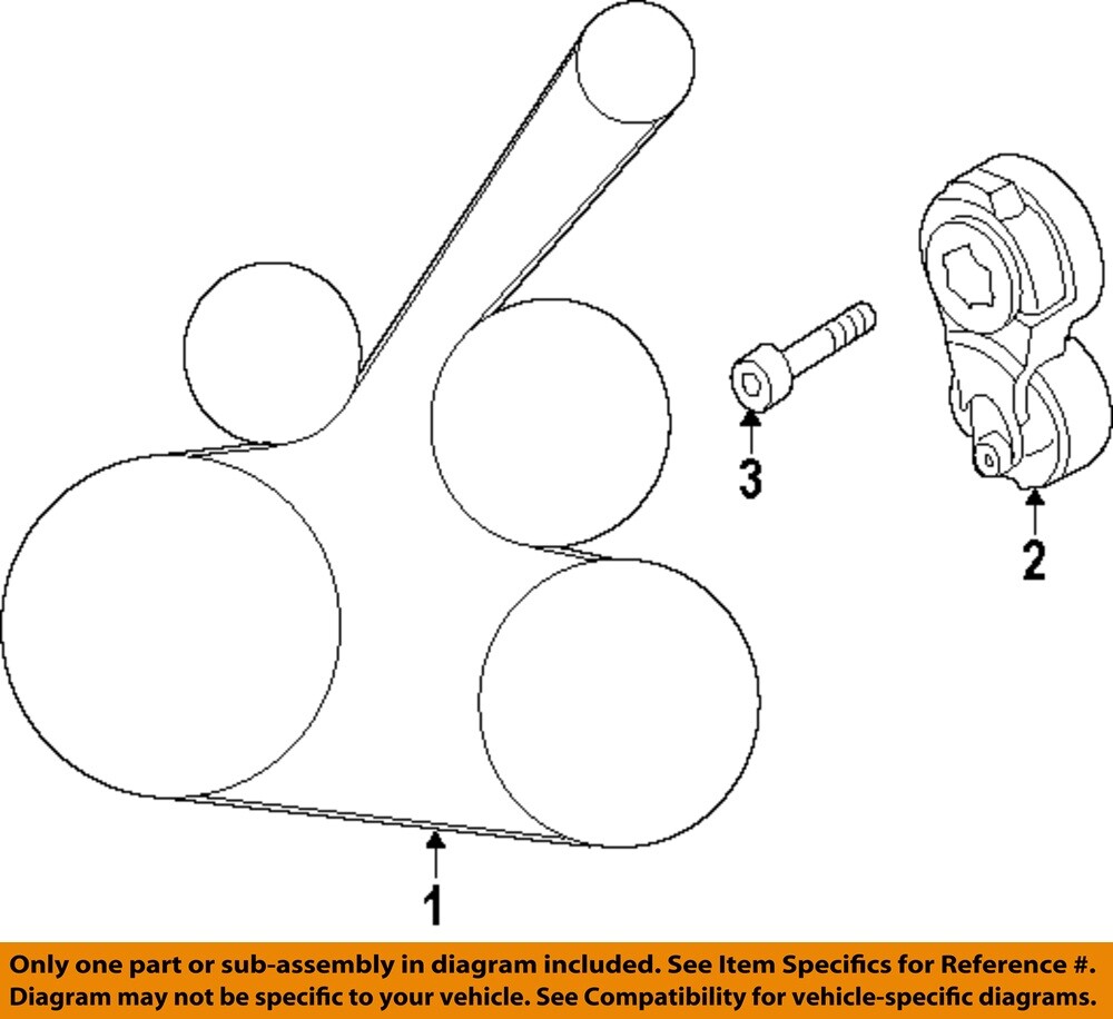Nissan 11720ET00A Genuine OEM Serpentine Belt for sale online | eBay