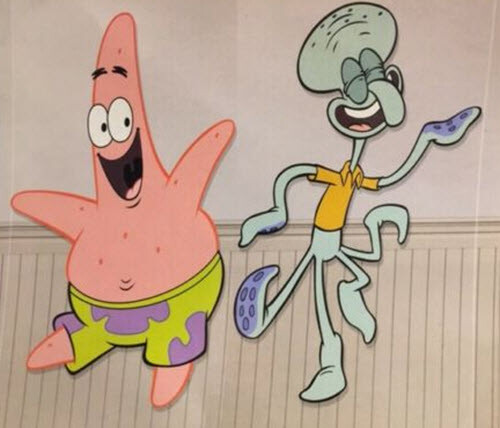 Spongebob Squarepants And Squidward And Patrick
