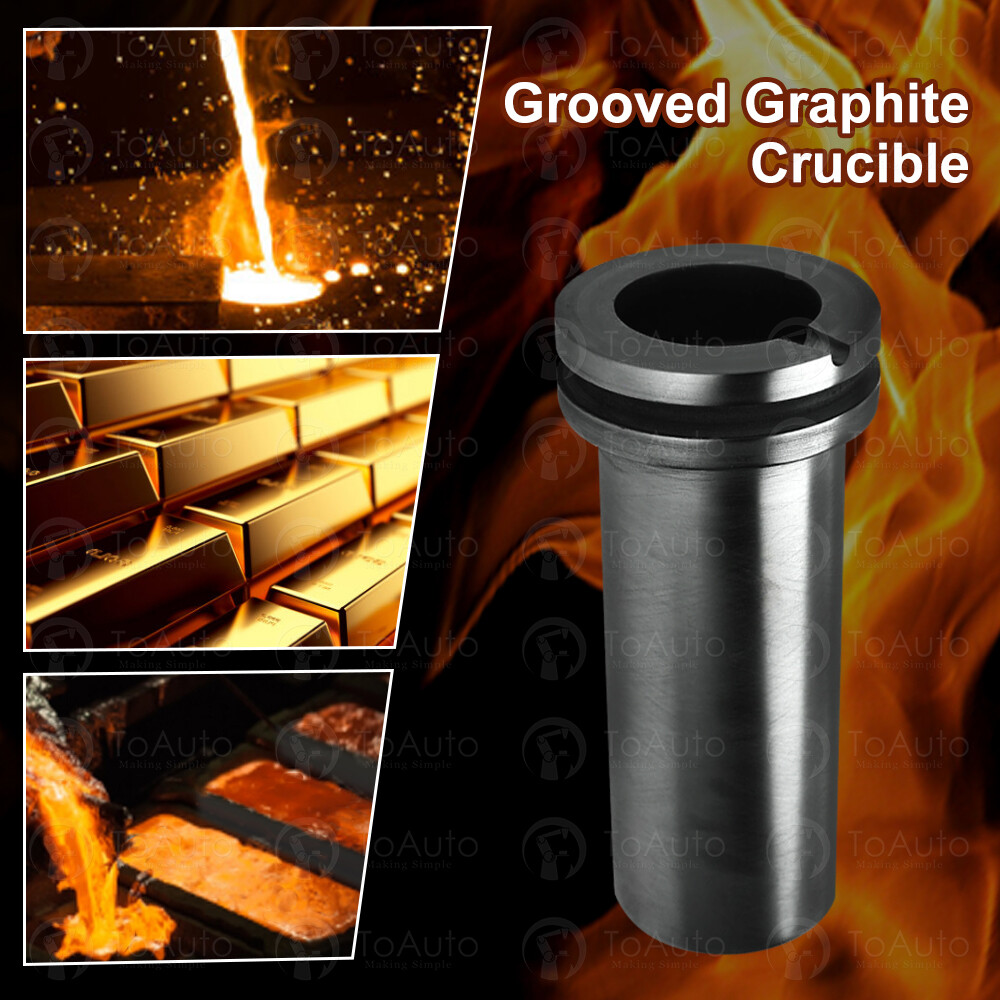 3KG Electric Metal Melting Furnace Kit Gold Copper Silver Casting Tool ...