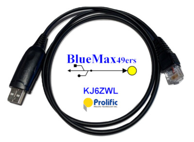 Kenwood TK-860G Prolific KPG-46p Radio Programming Cable | eBay