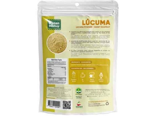 Lucuma Eggfruit Powder-Sweet (Molido) - Peruvian Superfruit 100% ...