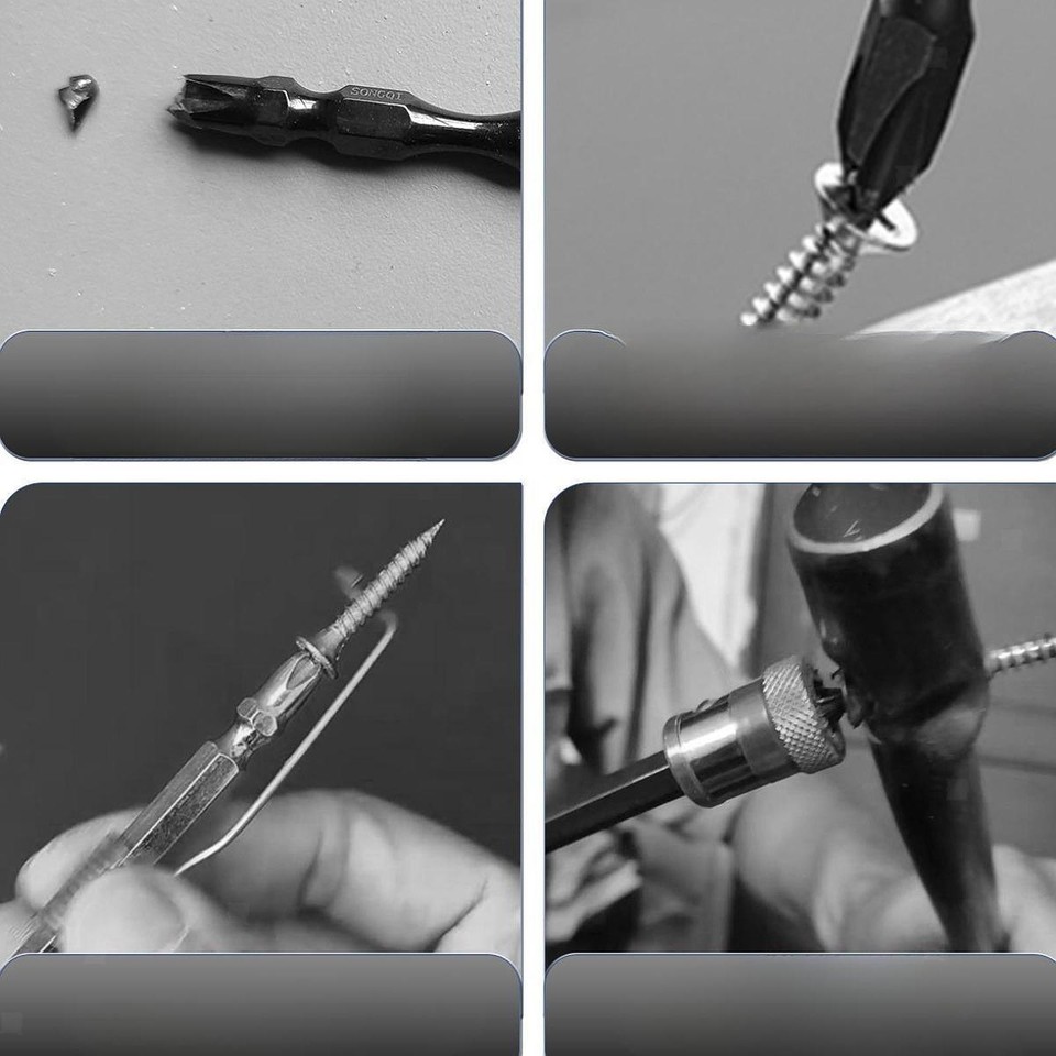 Spring Loaded Screw Holder Bit High Strength for Home Repair DIY | eBay UK