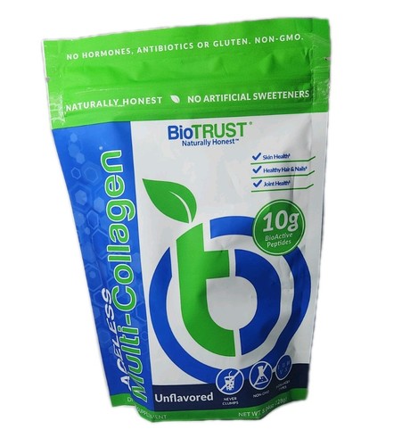 BioTrust Ageless Multi-Collagen Unflavored dietary supplement 8.04oz BB ...