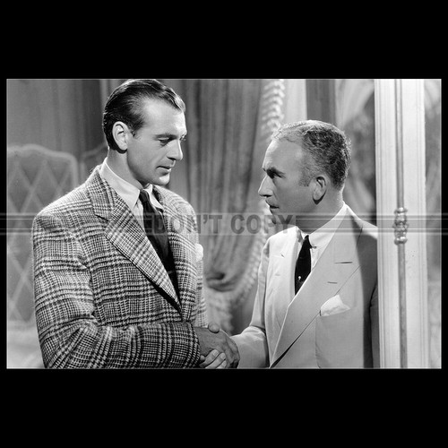 Photo F.018987 GARY COOPER & JOHN HALLIDAY (DESIRE) 1936 | eBay