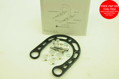 BRAKE BOOSTER PLATE BLACK ALLOY FOR MOUNTAIN BIKE FREESTYLER, BMX ...