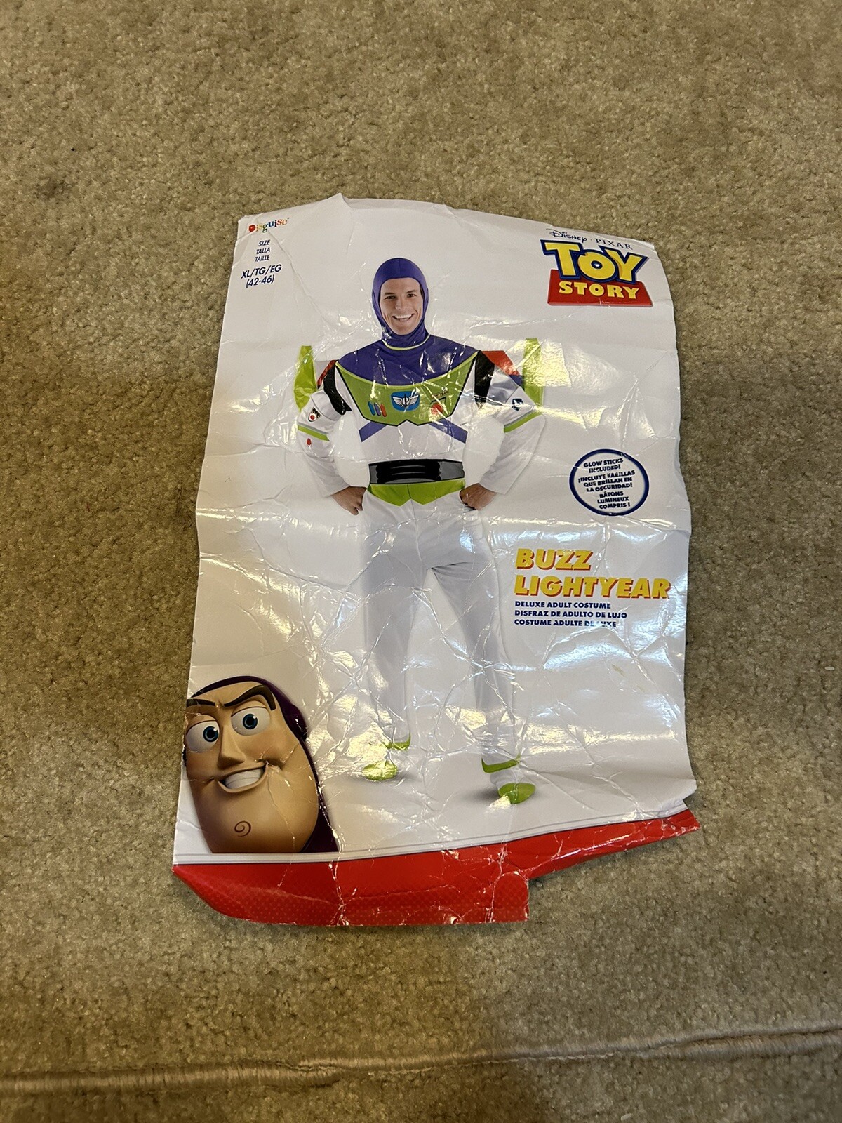ADULT DISNEY TOY STORY BUZZ LIGHTYEAR DELUXE HALLOWEE… - Gem