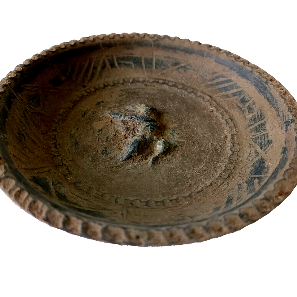 300 BC Ancient Roman Ceramic Terracotta Plateful Plate High Detailed ...