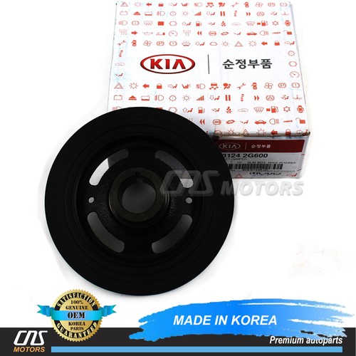 GENUINE CRANKSHAFT PULLEY HARMONIC BALANCER for 09-16 HYUNDAI KIA OEM ...