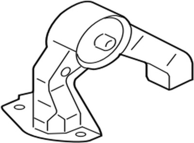 MN101573 Mitsubishi Bracket, eng rr roll stopper MN101573, New Genuine ...