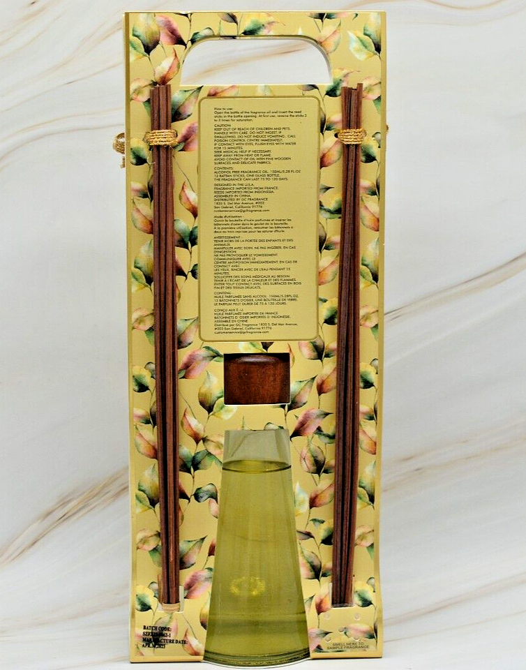 GC FRAGRANCE Autumn Harvest Reed Diffuser | eBay