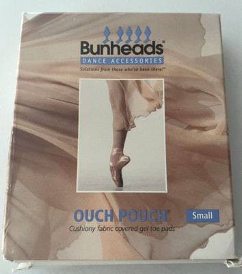 Bunheads Ouch Pouch Small Covered Gel Toe Pads BH-1054 Ballet, Brand ...