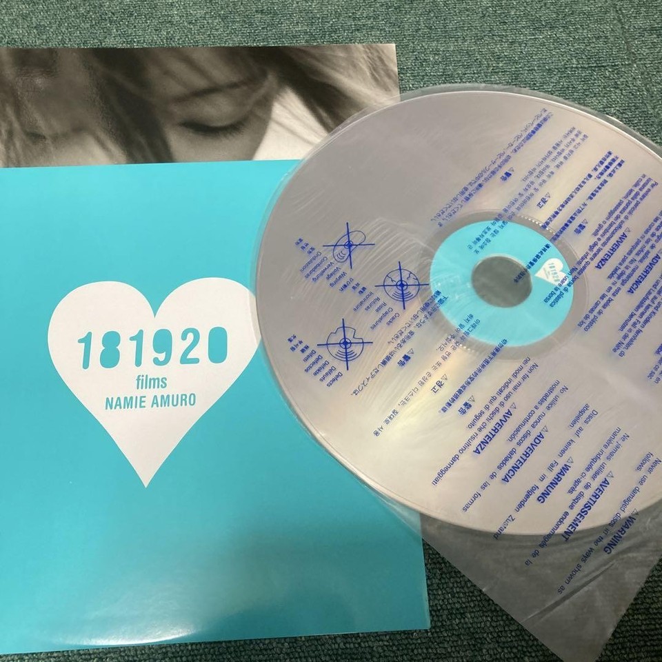 Namie Amuro 181920 films Laser Disc LD | eBay