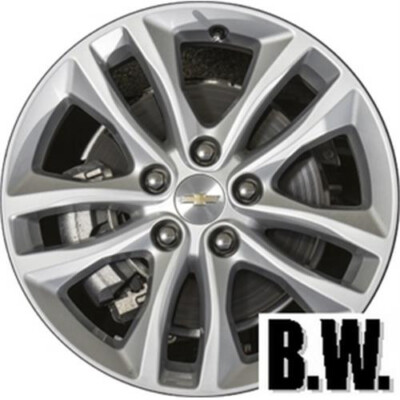17in Wheel for Chevy MALIBU 2016-2018 Silver Recon Alloy Rim w/o Center ...