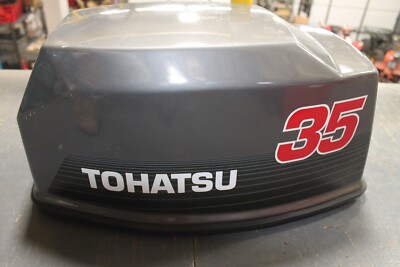 New Genuine OEM TOHATSU 35 HP MOTOR COVER COWL 2 STROKE | eBay