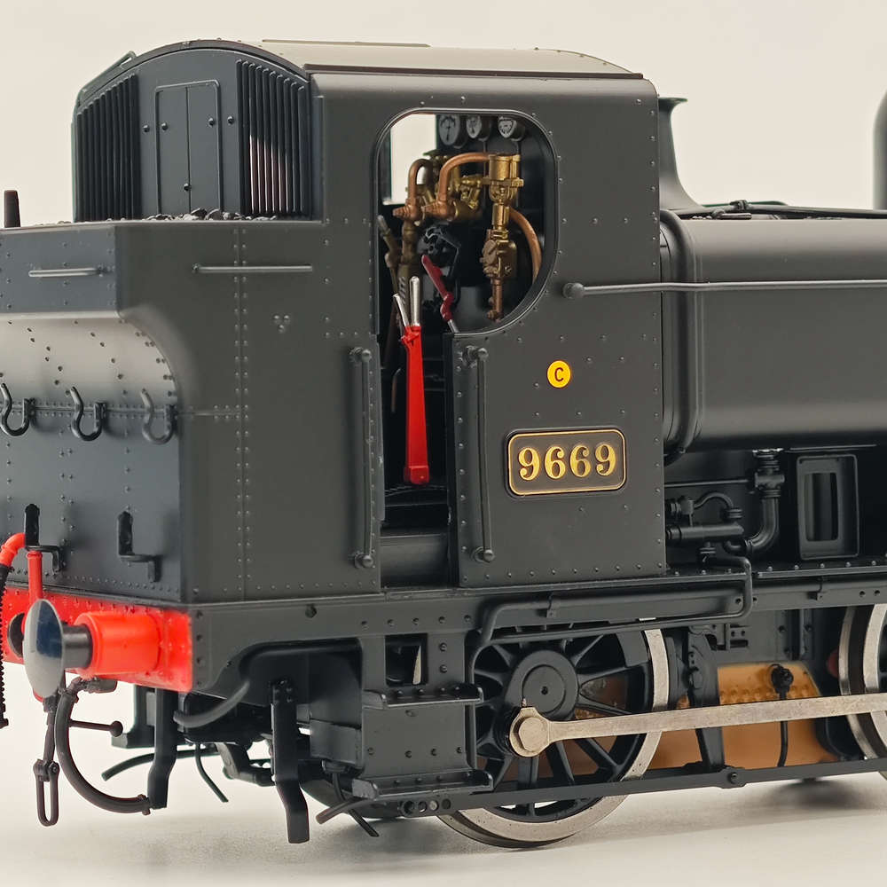 Dapol 7s-007-007 O Gauge 57xx Class Pannier 9669 BR Black Late Crest ...