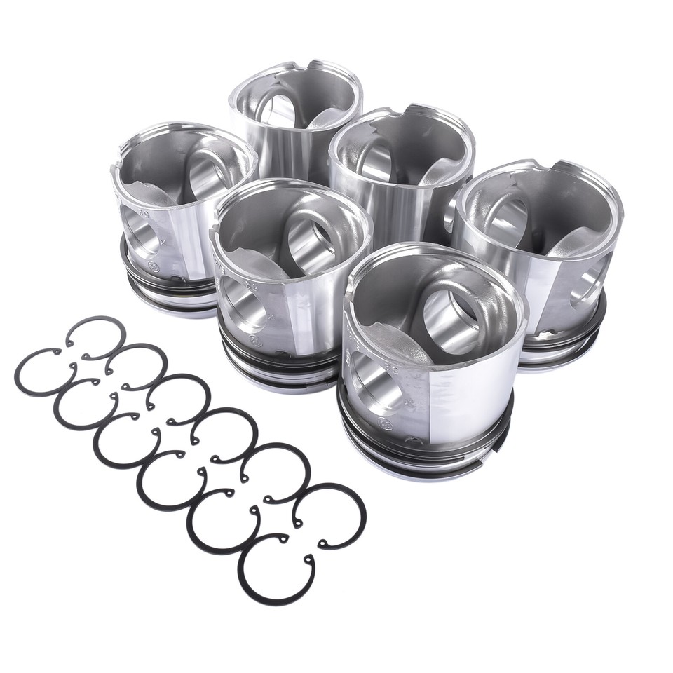 Pistons & Rings Kit For Dodge Ram 2500 3500 5.9L Cummins 24V 2004-2006 ...