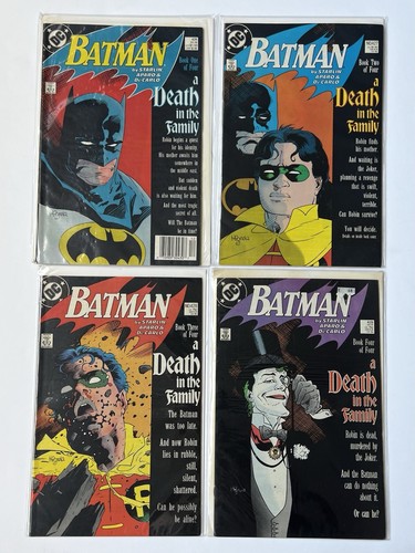 D.C. COMICS BATMAN “DEATH OF ROBIN” ALL 4 ISSUES # 426, 427, 428, 429 ...