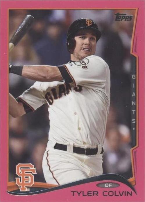 2014 Topps Update Series - Tyler Colvin #US-132 Pink /50 for sale ...
