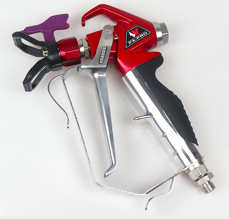 Airless Spray Gun 538020 RX-Pro Red Series w/ 517 Tip & Guard Titan ...