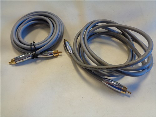 AMX HIGH PERFORMANCE COMPOSITE VIDEO CABLE 2M PAIR ( 2 ) 7' MARINE BOAT ...
