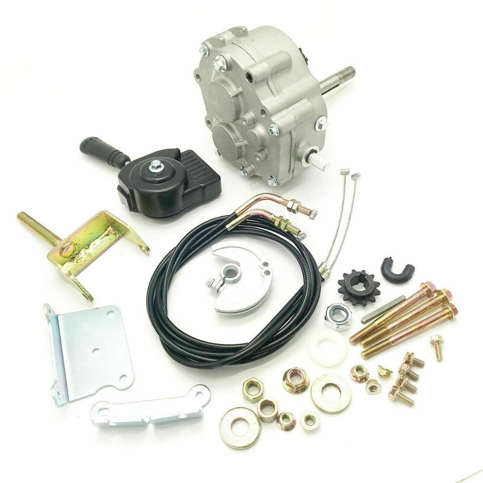 Universal Go Kart Forward Reverse Gear Box Fits 3/4" TAV2 30 40 41 12T ...